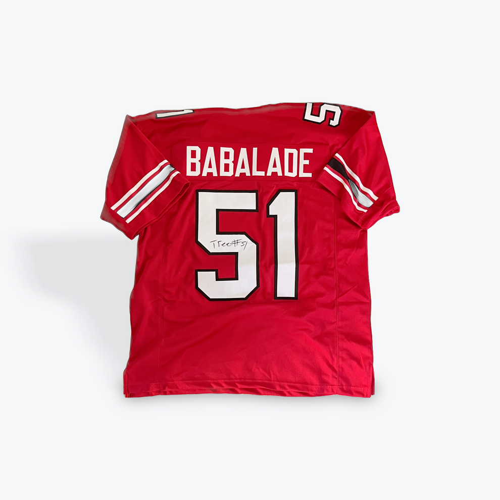 Tosin "Tree" Babalade Signed Custom Jersey – Palmetto Autographs